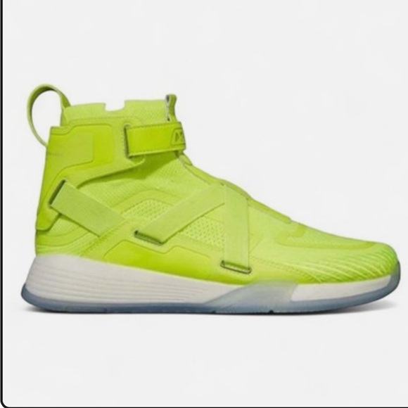 APL | Shoes | Apl Neon Yellow Hightop Athletic Shoes Brand New In Box ...